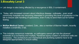 Basic design and organisation of diagnostic laboratory | PPTX