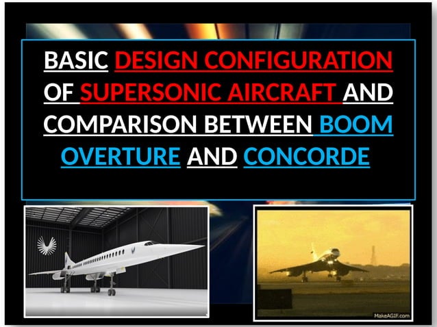 BASIC DESIGN CONFIGURATION OF SUPERSONIC AIRCRAFT.pptx