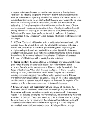 Basic design criteria for high rise buildings | PDF