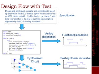 Basic Design Flow for Field Programmable Gate Arrays | PDF