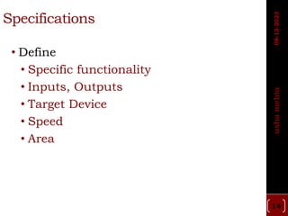 Basic Design Flow for Field Programmable Gate Arrays | PDF