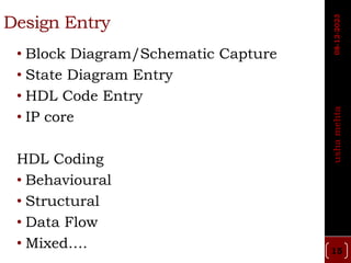 Basic Design Flow for Field Programmable Gate Arrays | PDF
