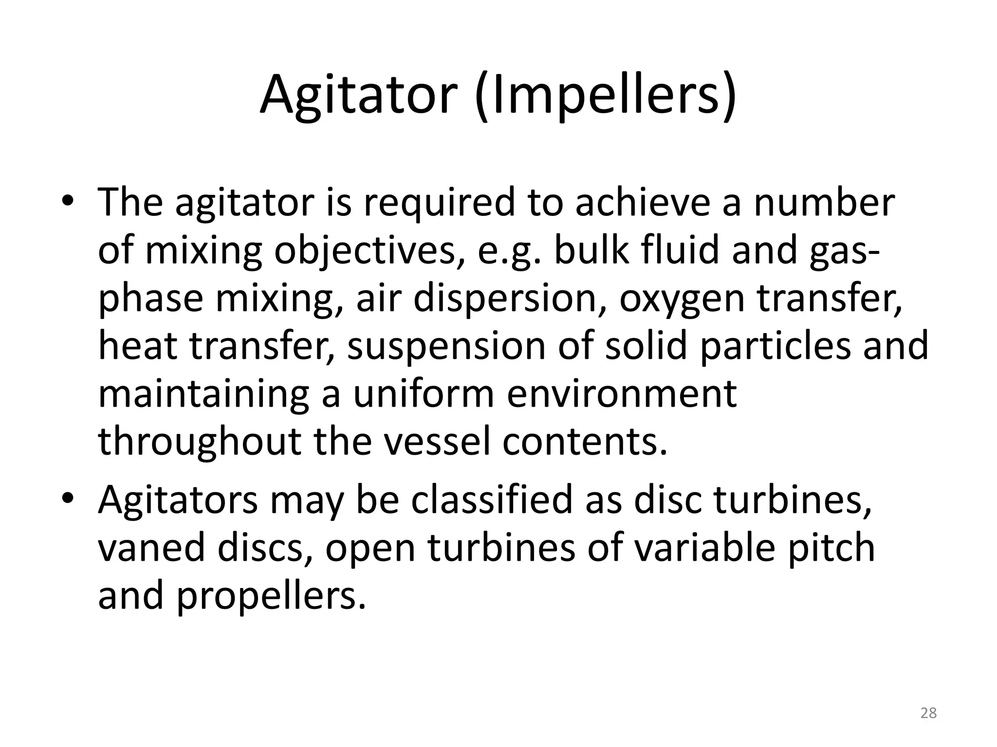 Basic design of a fermenter | PPTX