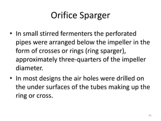 Basic design of a fermenter | PPTX