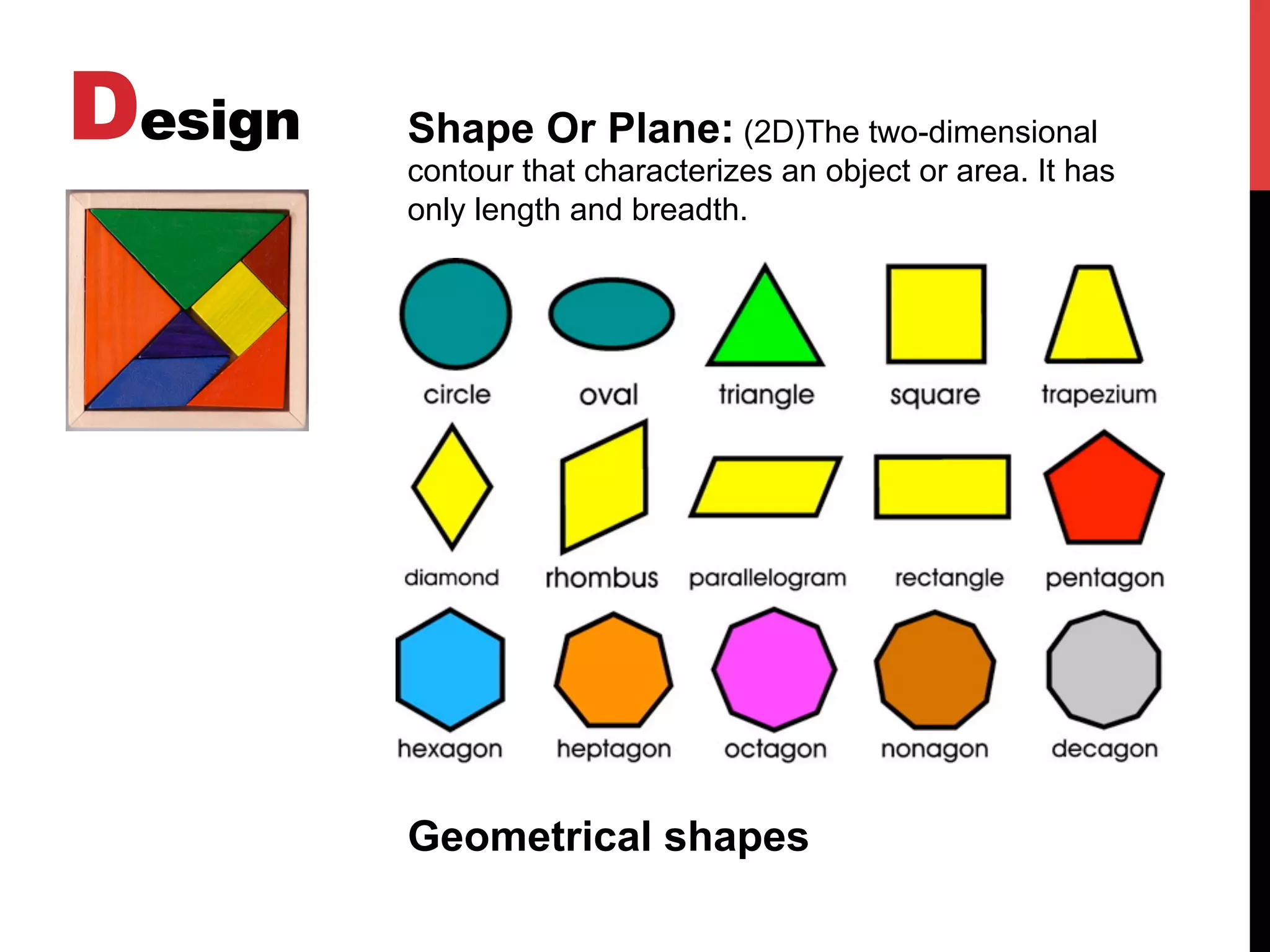 Basic design & visual arts (Elements of design) | PDF | Arts and Crafts ...