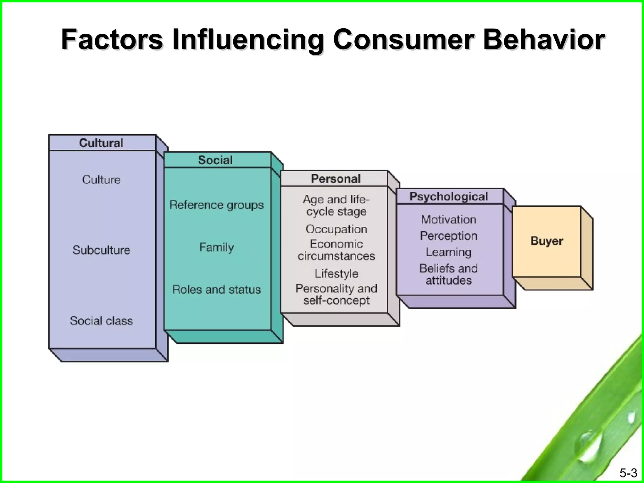 Basic determinants of consumer behaviour | PPT