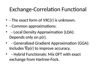 Basic_DFT_Presentation computational physics.pptx