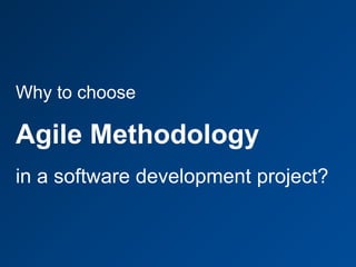 Basic differences between traditional and agile methodology. | PPTX