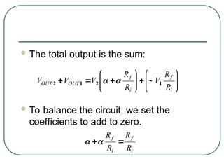 BASIC DIFFERENTIAL AMPLIFIER for ECE.ppt