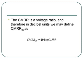 BASIC DIFFERENTIAL AMPLIFIER for ECE.ppt
