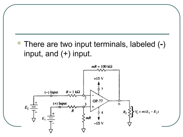 BASIC DIFFERENTIAL AMPLIFIER for ECE.ppt
