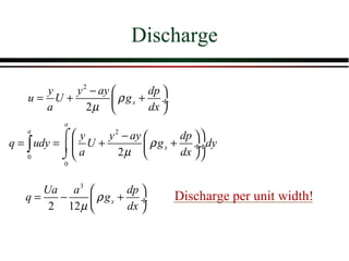 Basic differential equations in fluid mechanics | PPT