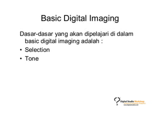 Basic Digital Imaging | PDF