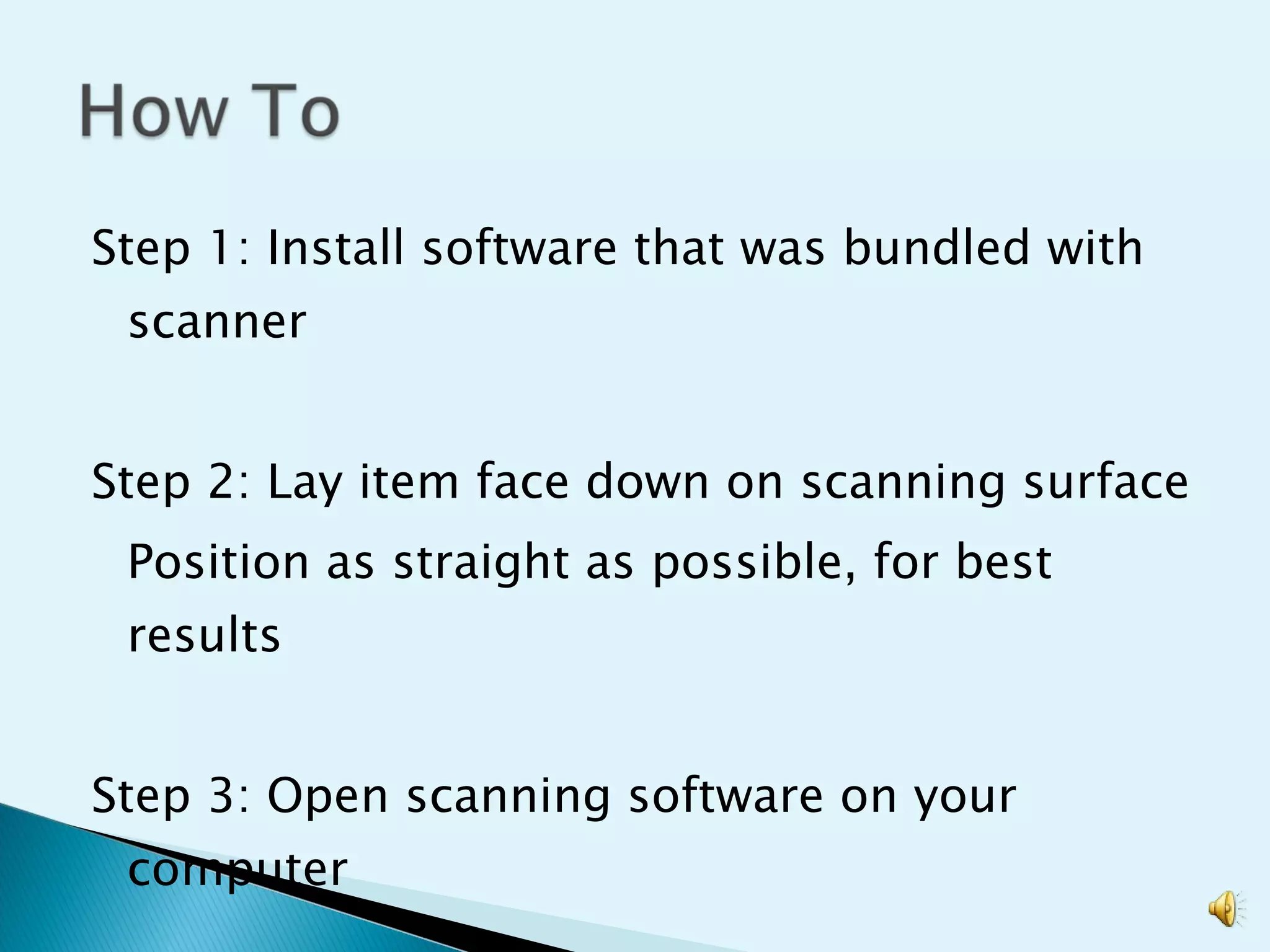 Basic Digitization - Scanning Toolkit | PPT