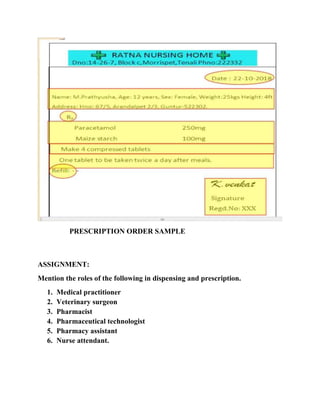 Basic Dispensing lecture notes.docx