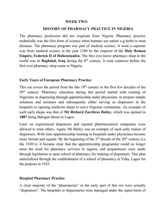 Basic Dispensing lecture notes.docx | Pharmaceutical Industry | Industries