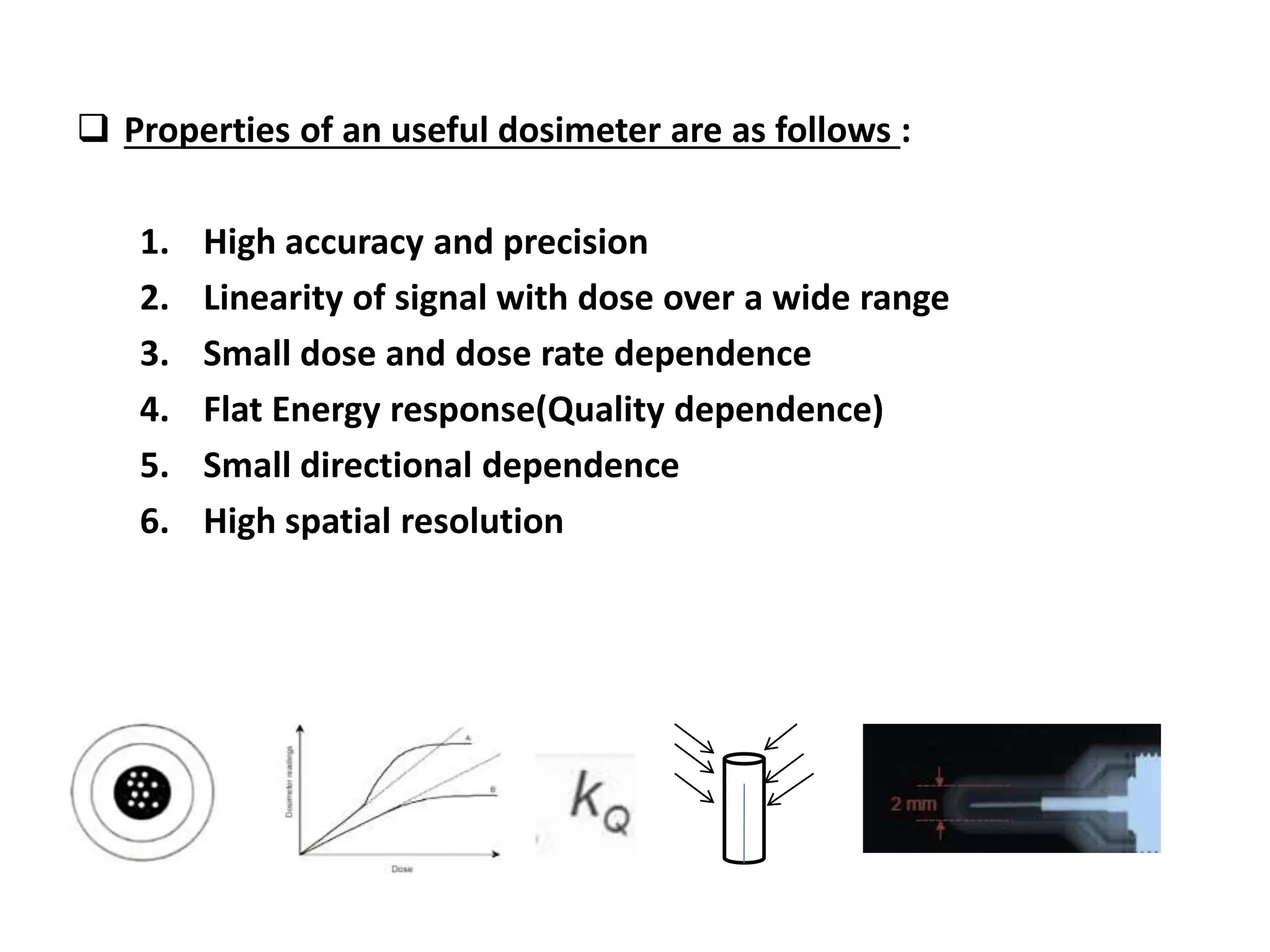 Basic dosimetric principle and dosimeters | PPTX