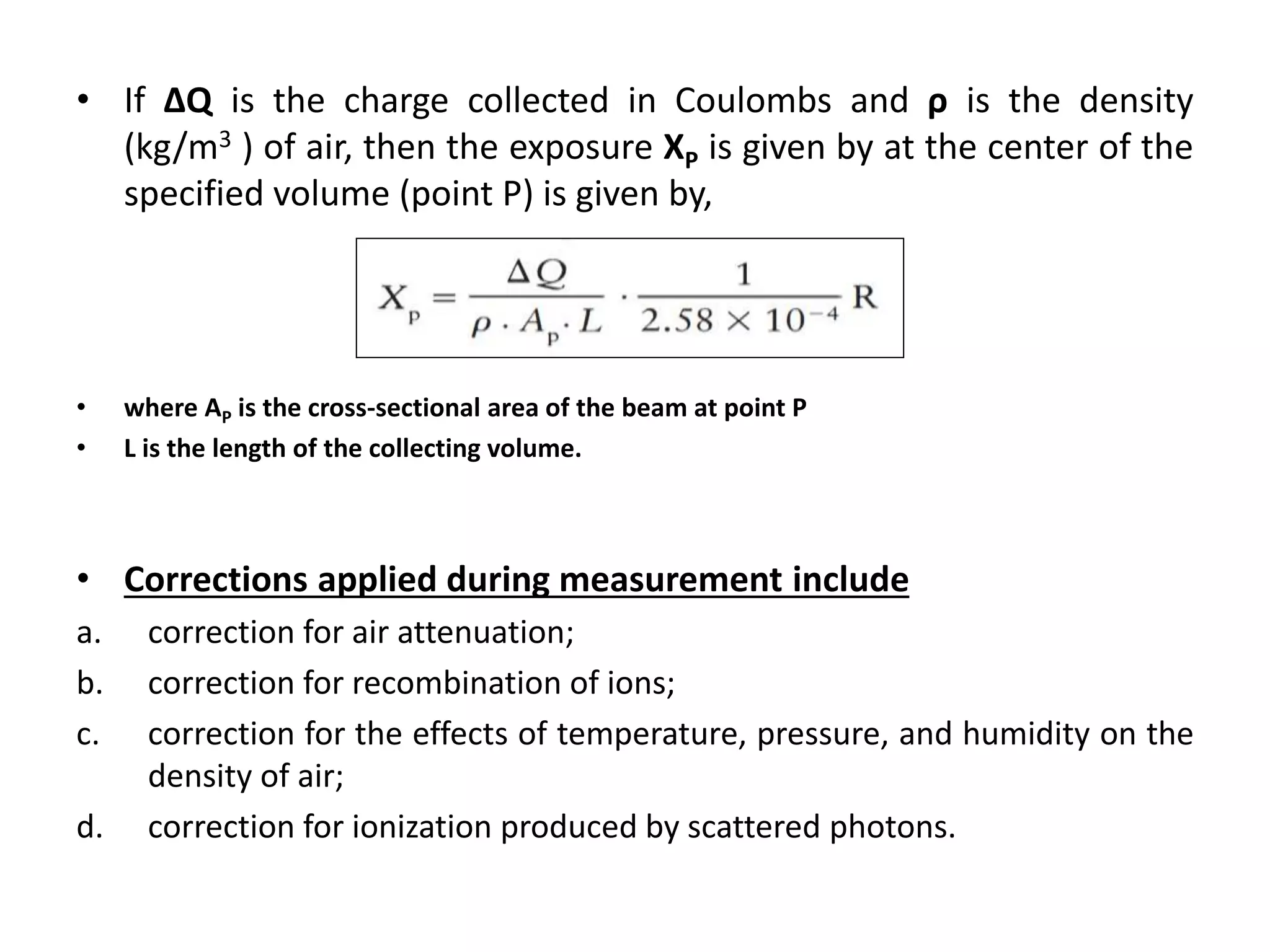 Basic dosimetric principle and dosimeters | PPTX