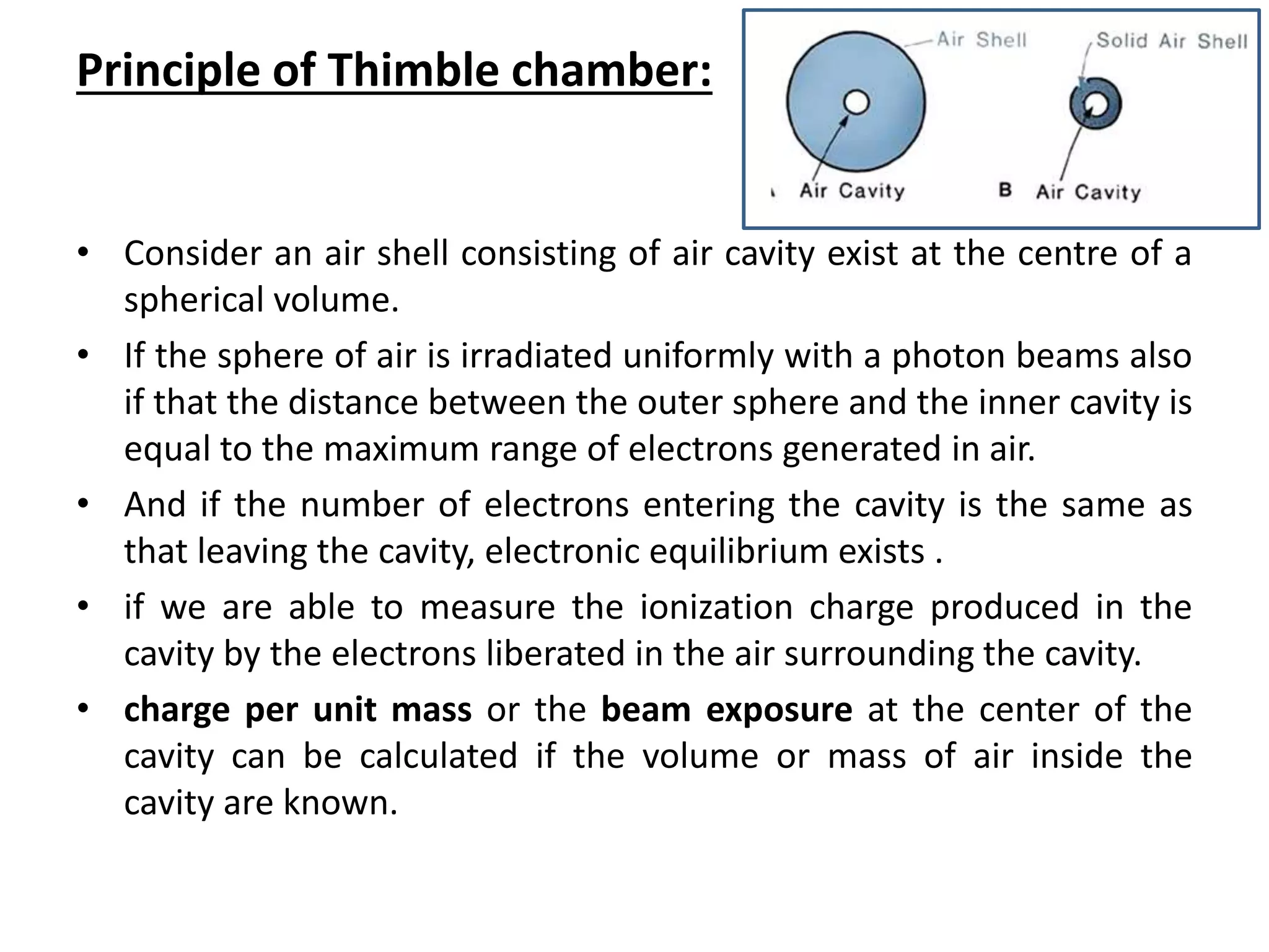 Basic dosimetric principle and dosimeters | PPTX