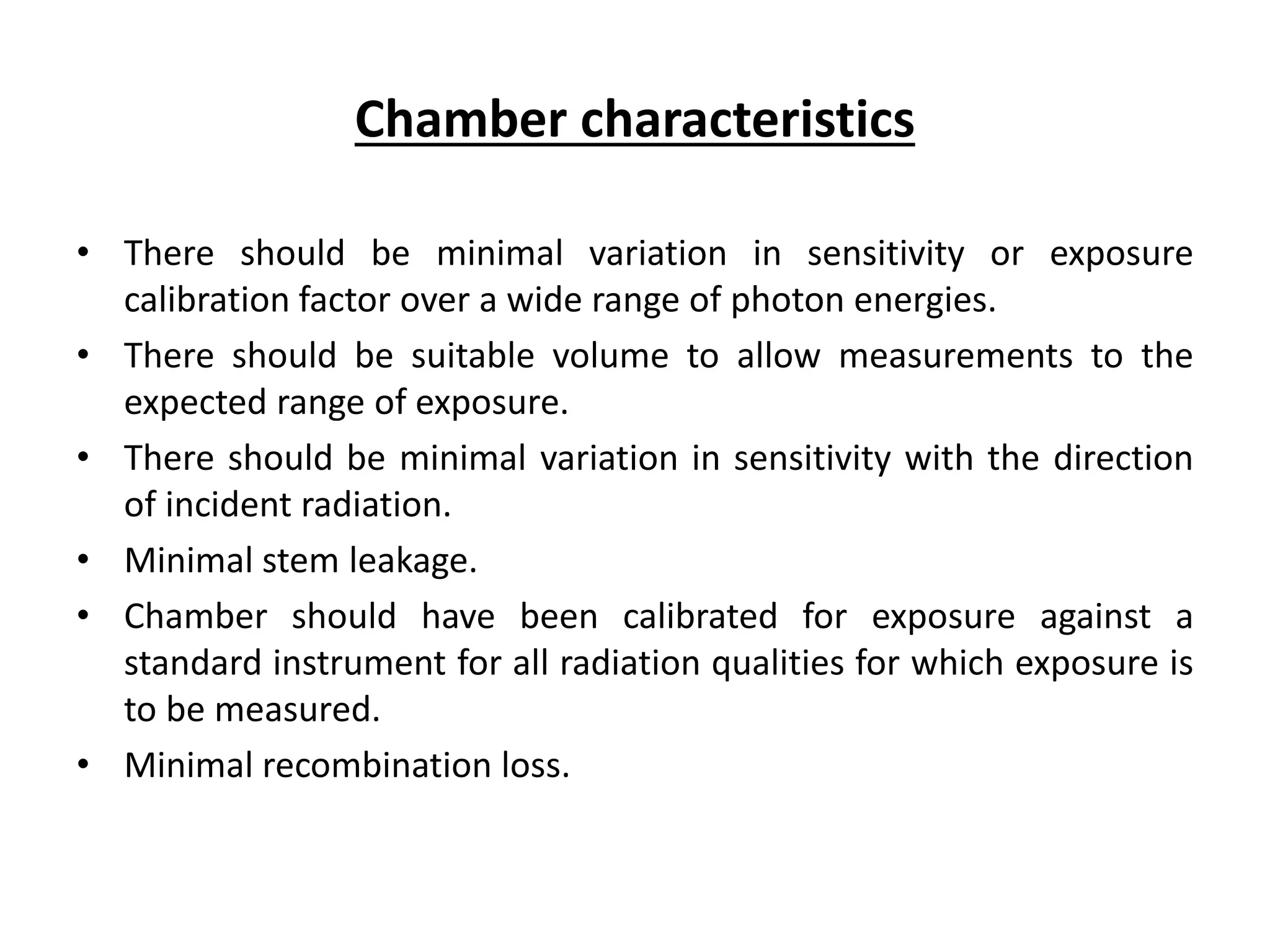 Basic dosimetric principle and dosimeters | PPTX