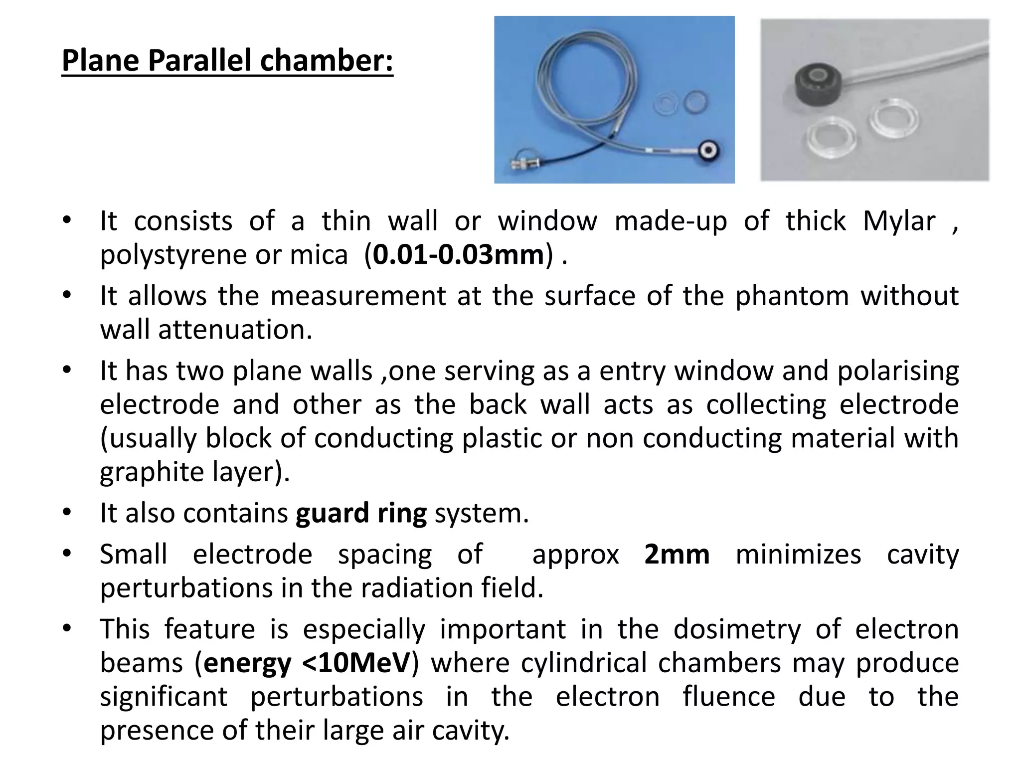 Basic dosimetric principle and dosimeters | PPTX
