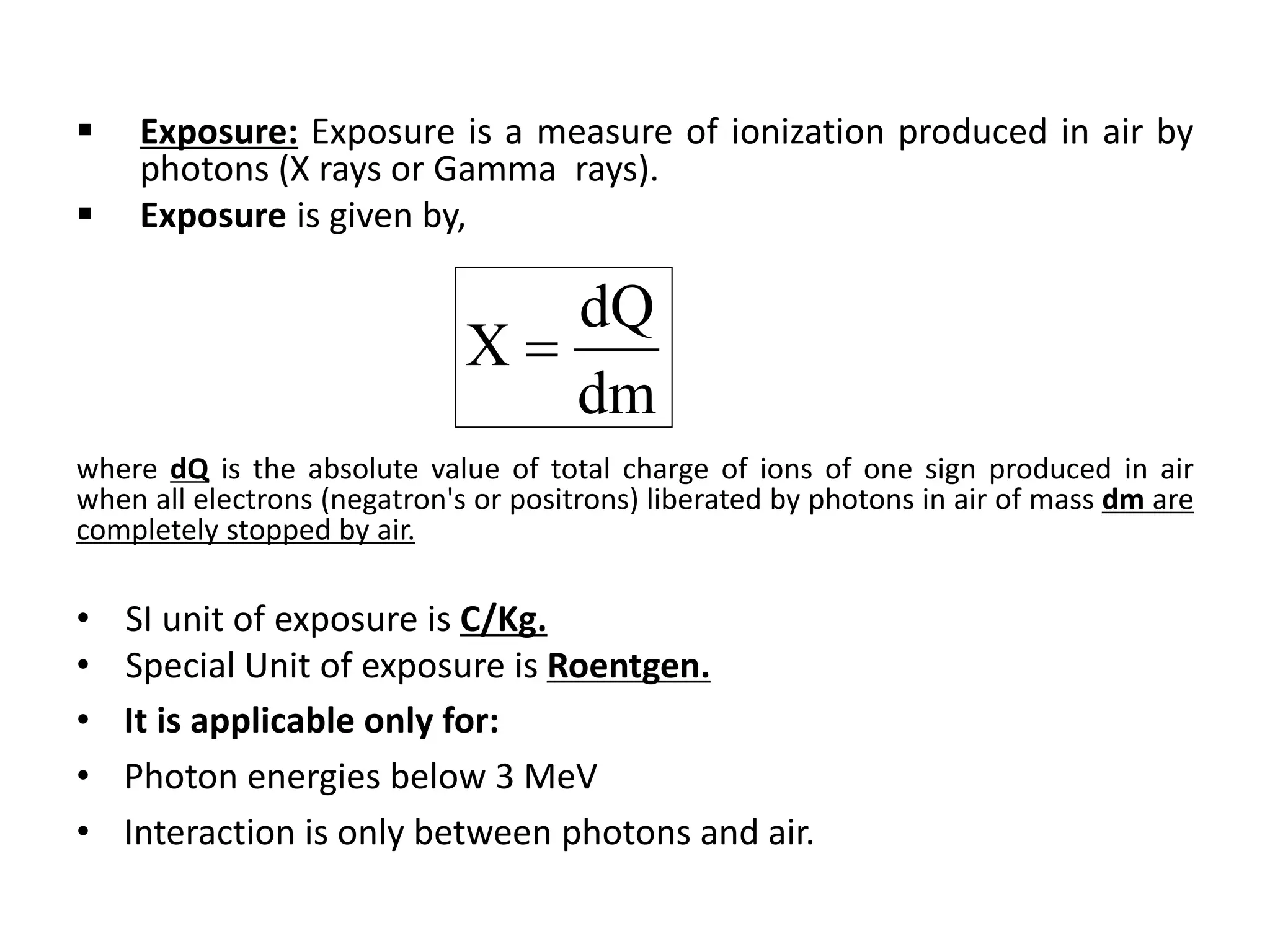 Basic dosimetric principle and dosimeters | PPTX