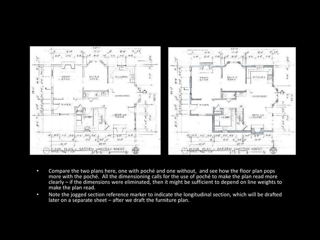 Basic drafting week 10 powerpoint drafting the house floor plan | PPTX ...