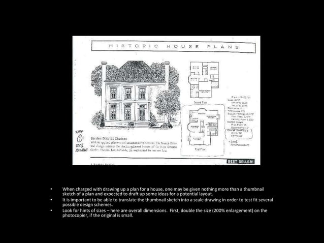 Basic drafting week 10 powerpoint drafting the house floor plan | PPTX ...