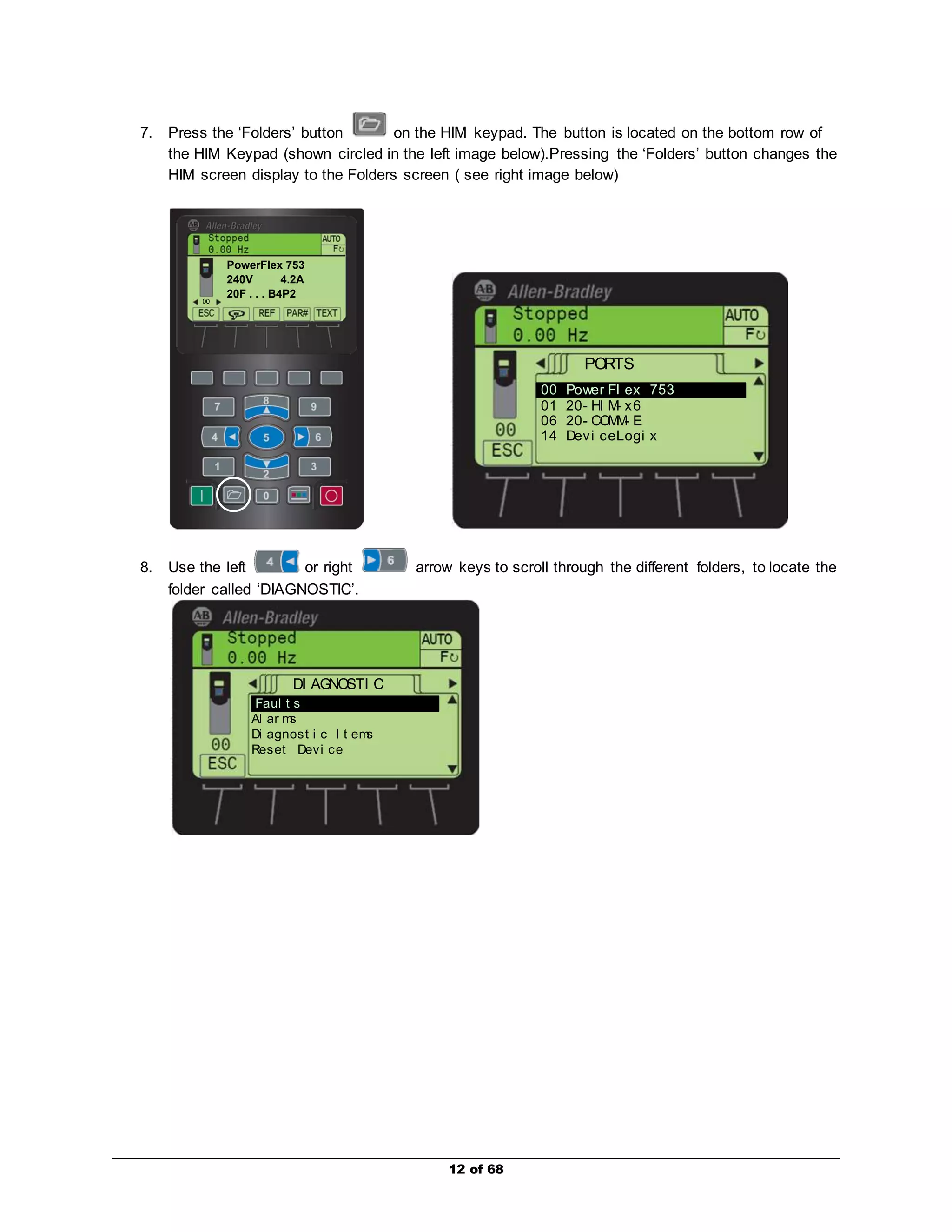 Basic drive programing pf753 | DOCX