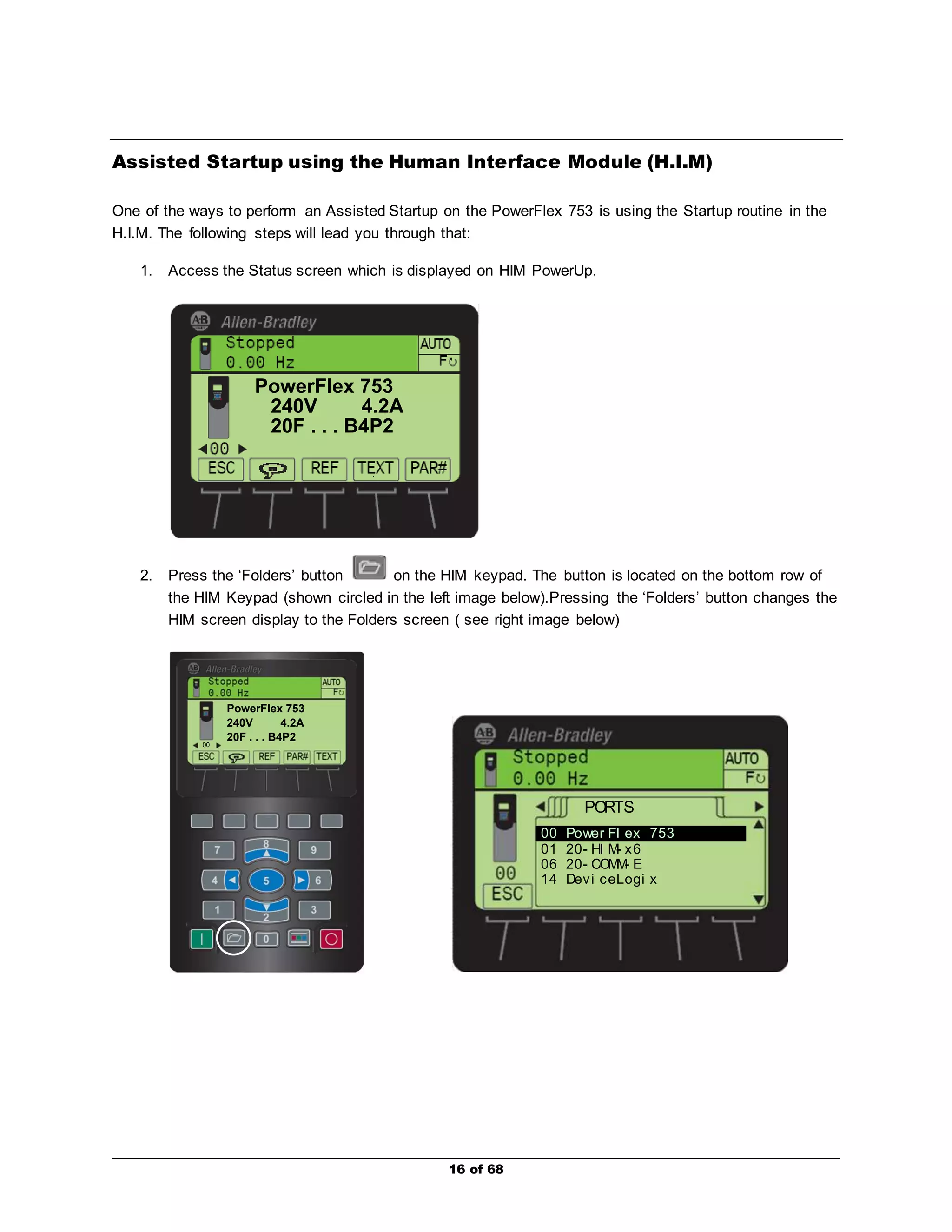 Basic drive programing pf753 | DOCX