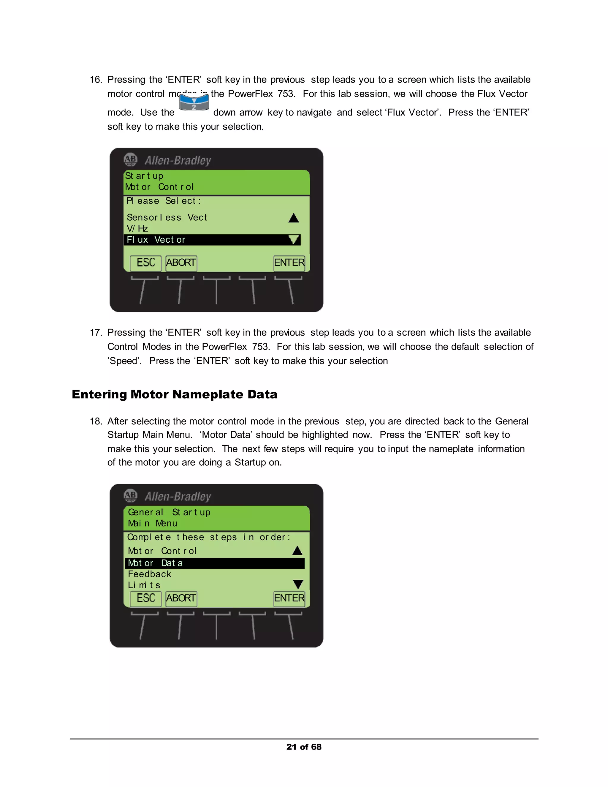 Basic drive programing pf753 | DOCX