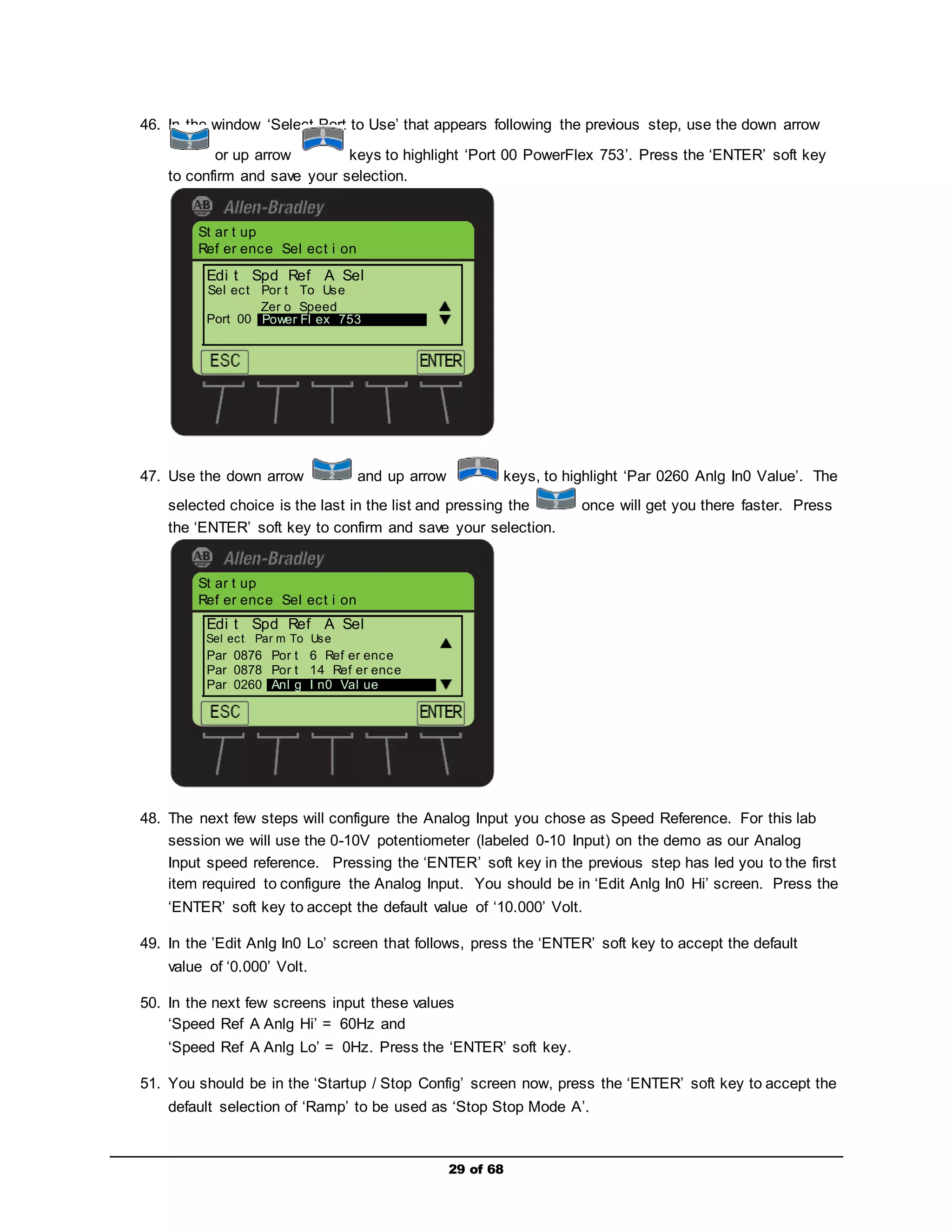 Basic drive programing pf753 | DOCX