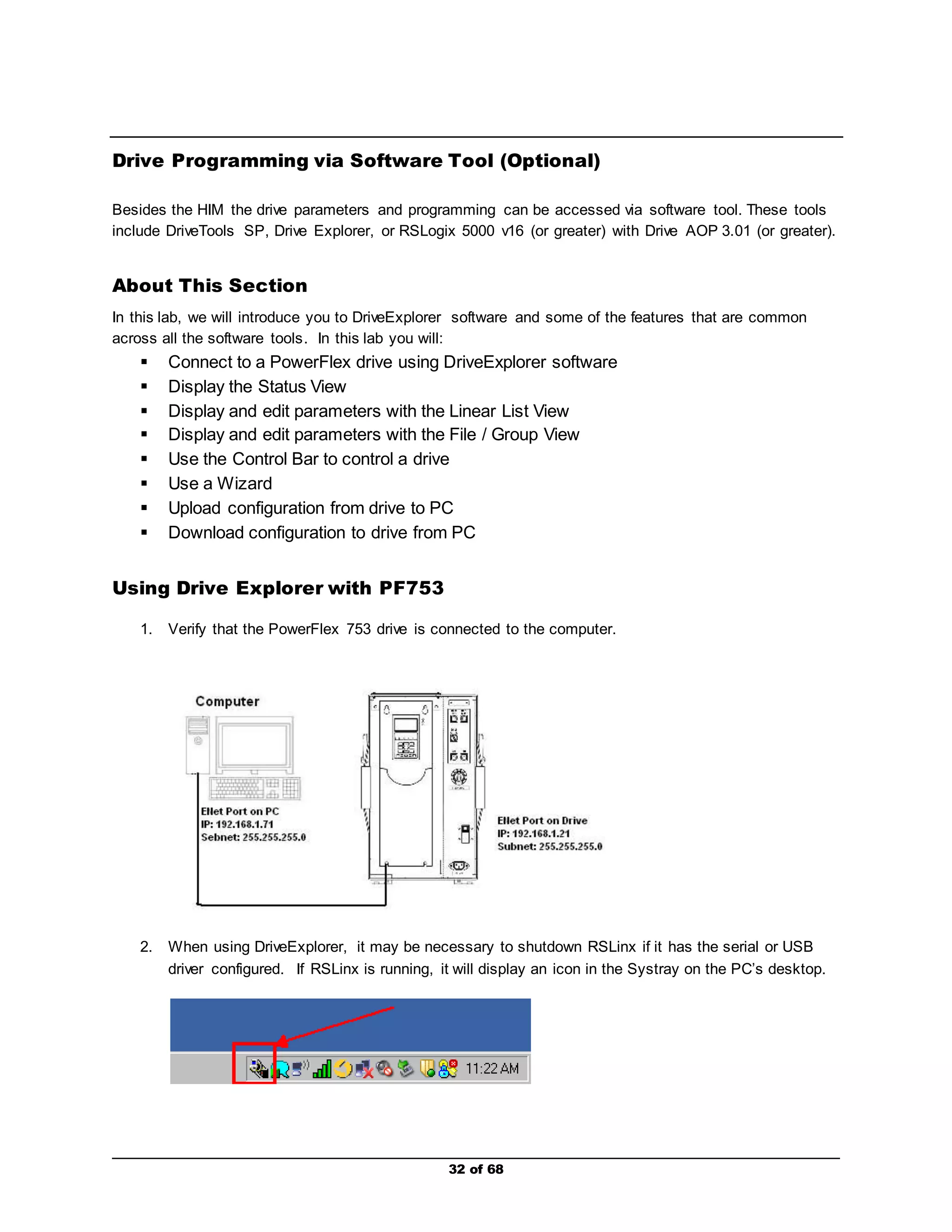 Basic drive programing pf753 | DOCX