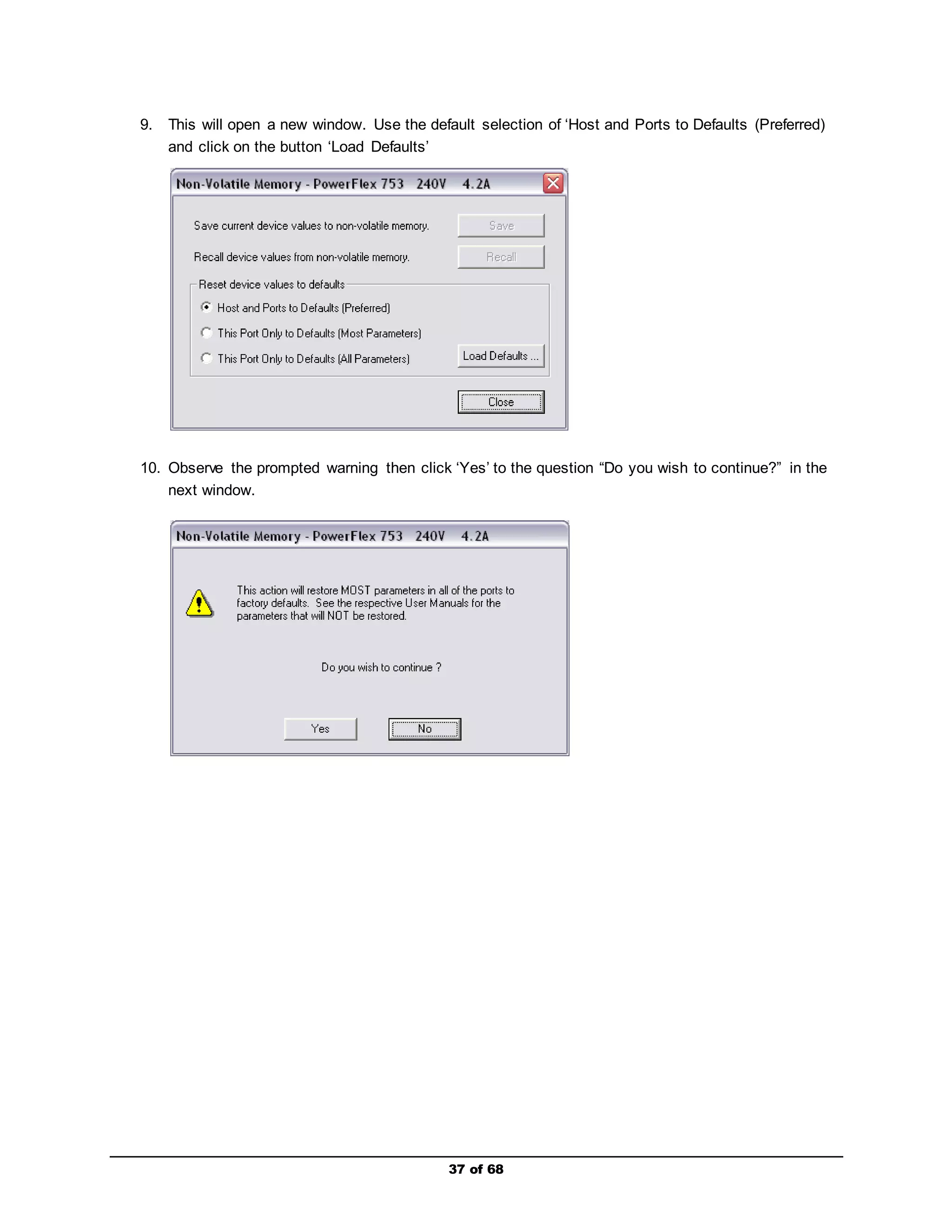 Basic drive programing pf753 | DOCX