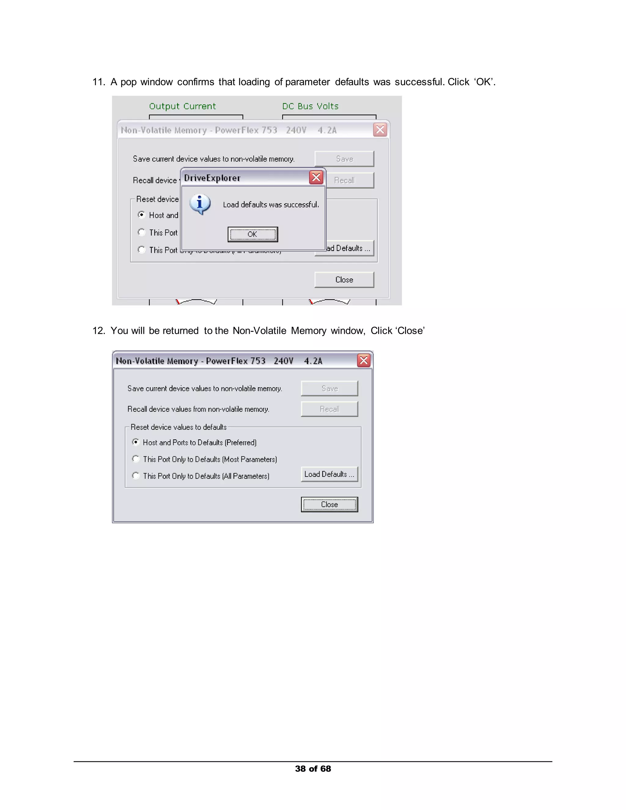 Basic drive programing pf753 | DOCX
