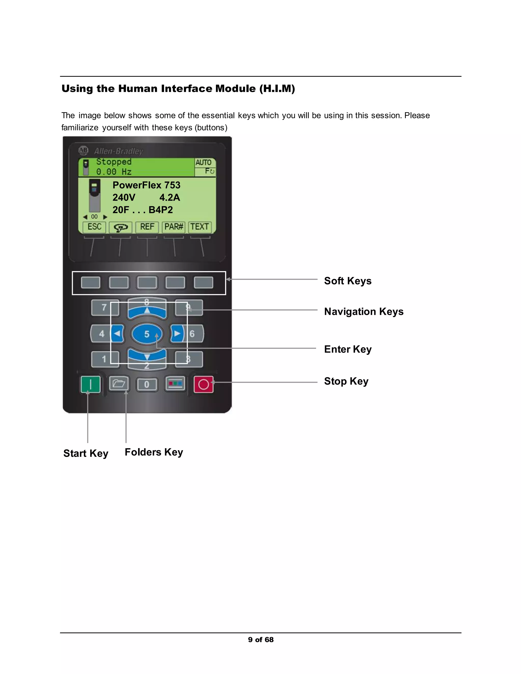 Basic drive programing pf753 | DOCX