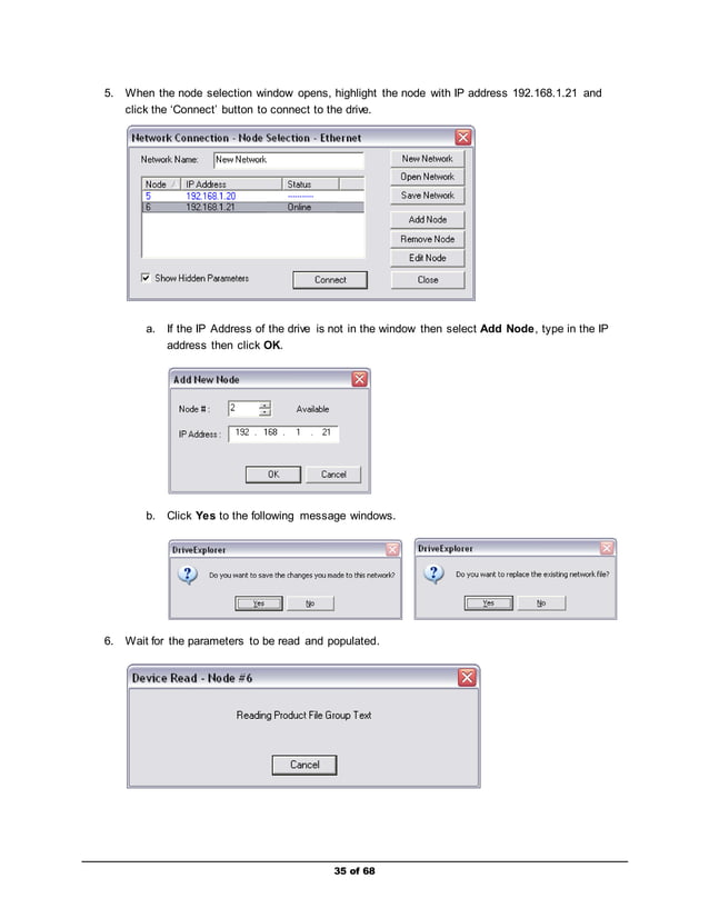 Basic drive programing pf753 | DOCX | Computer Peripherals | Computing