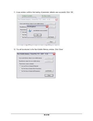 Basic drive programing pf753 | DOCX
