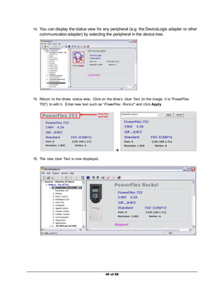 Basic drive programing pf753 | DOCX
