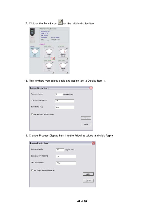 Basic drive programing pf753 | DOCX | Computer Peripherals | Computing
