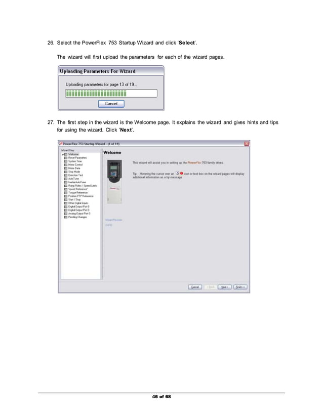 Basic drive programing pf753 | DOCX | Computer Peripherals | Computing