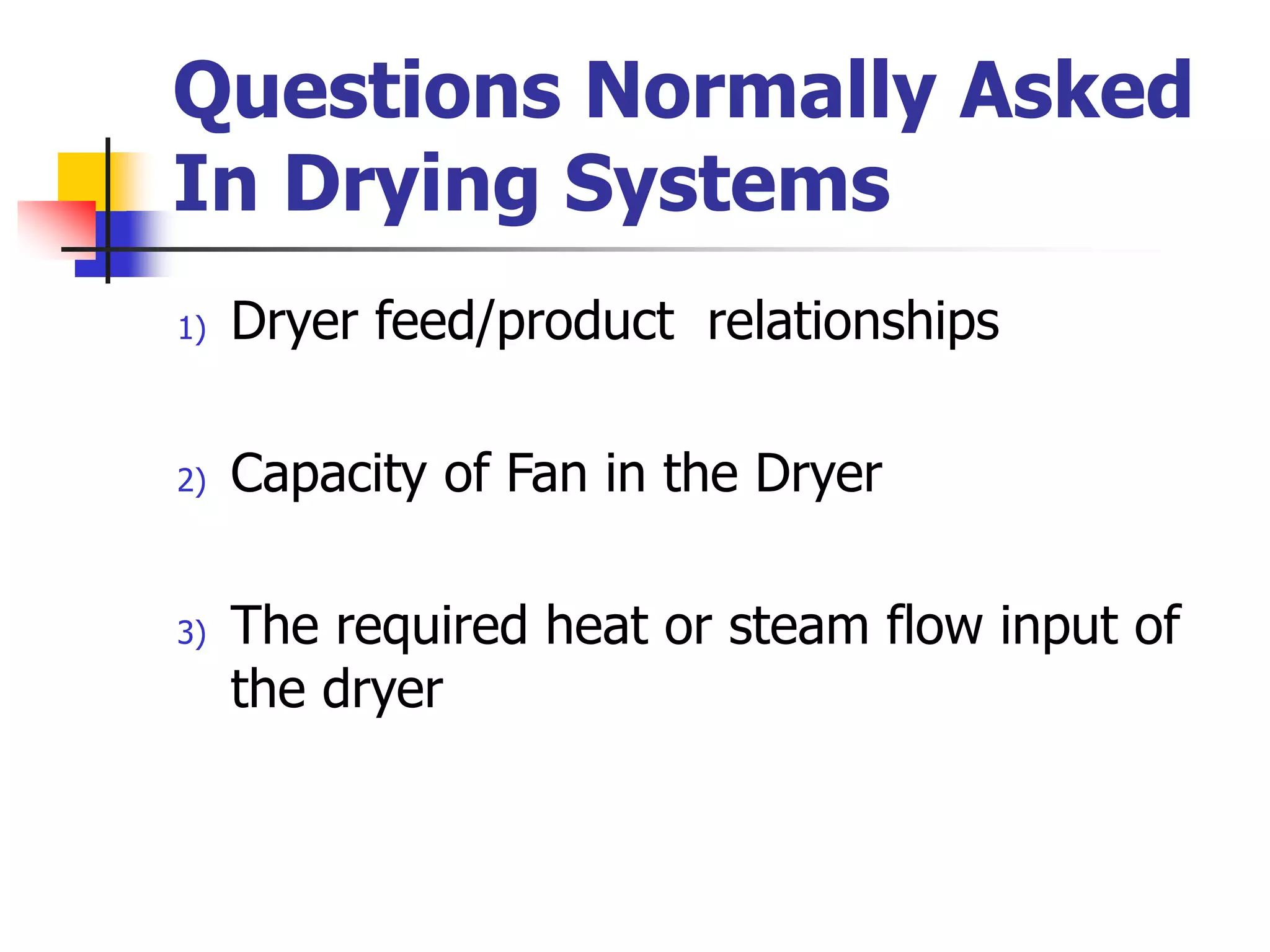 Basic dryer for HVAC | PDF