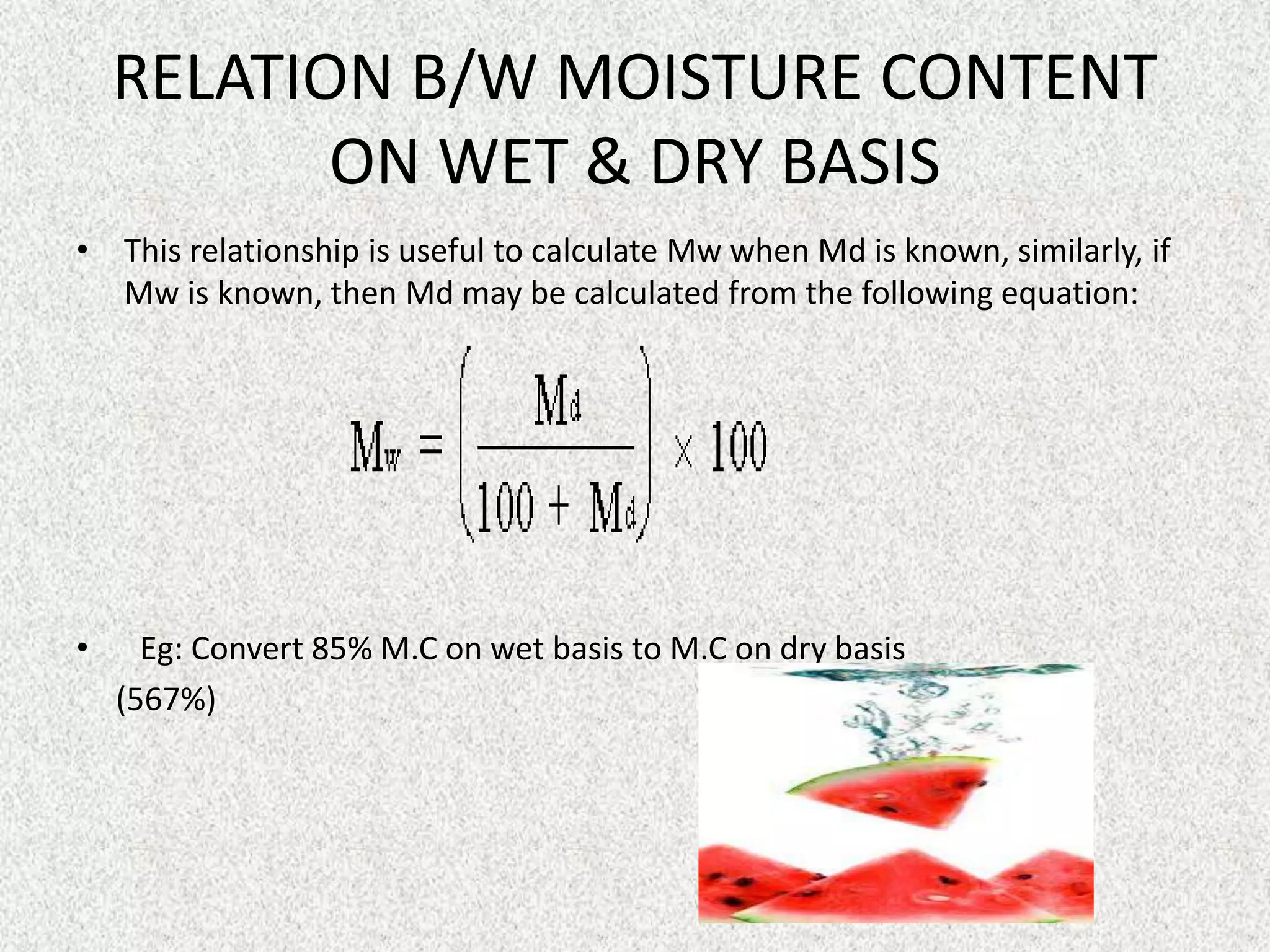Theory of Drying(Food Engineering) | PPTX