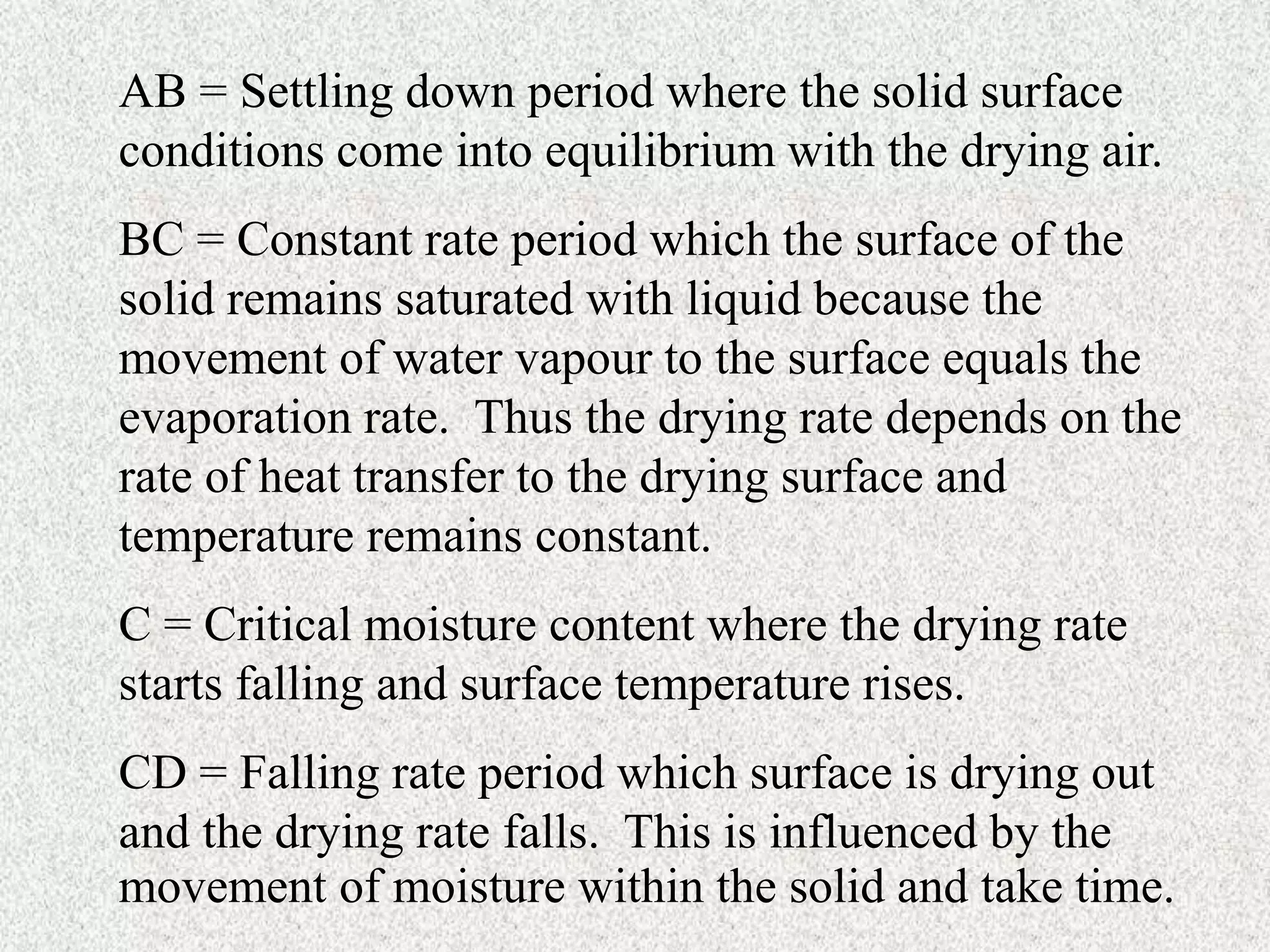 Theory of Drying(Food Engineering) | PPTX