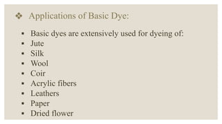 Basic dye | PDF