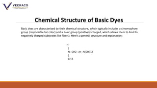 Advantages and Applications of basic dyes | PPT