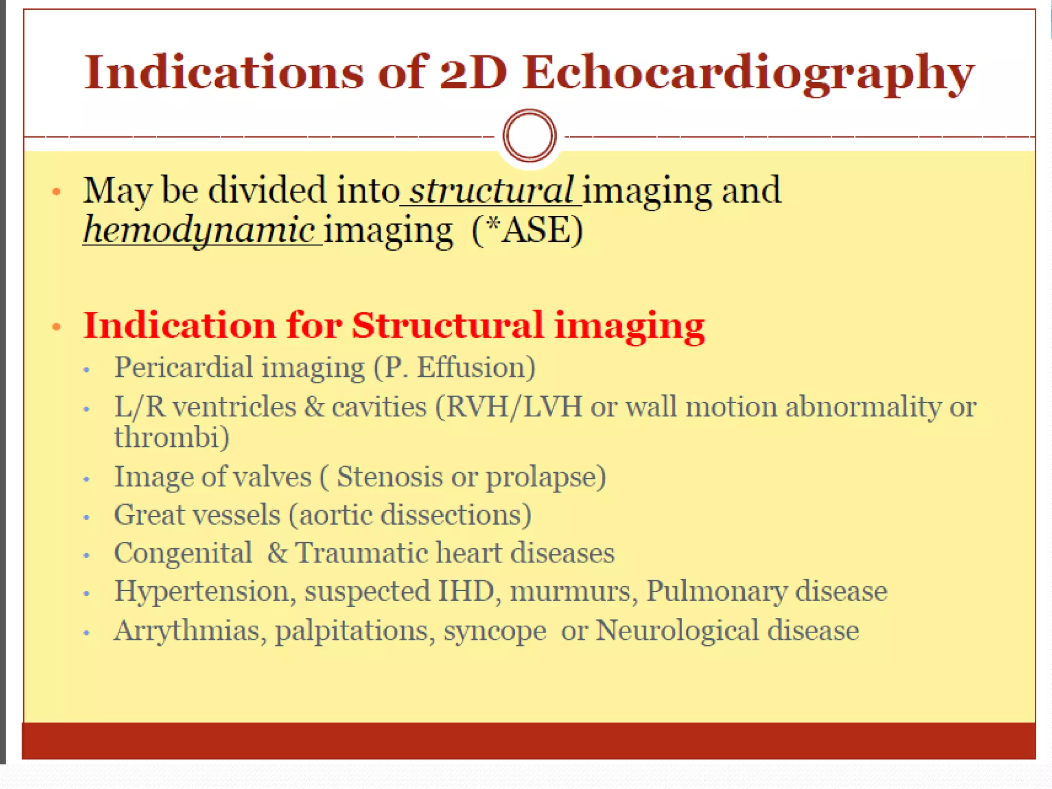 Basic echocardiography | PPTX