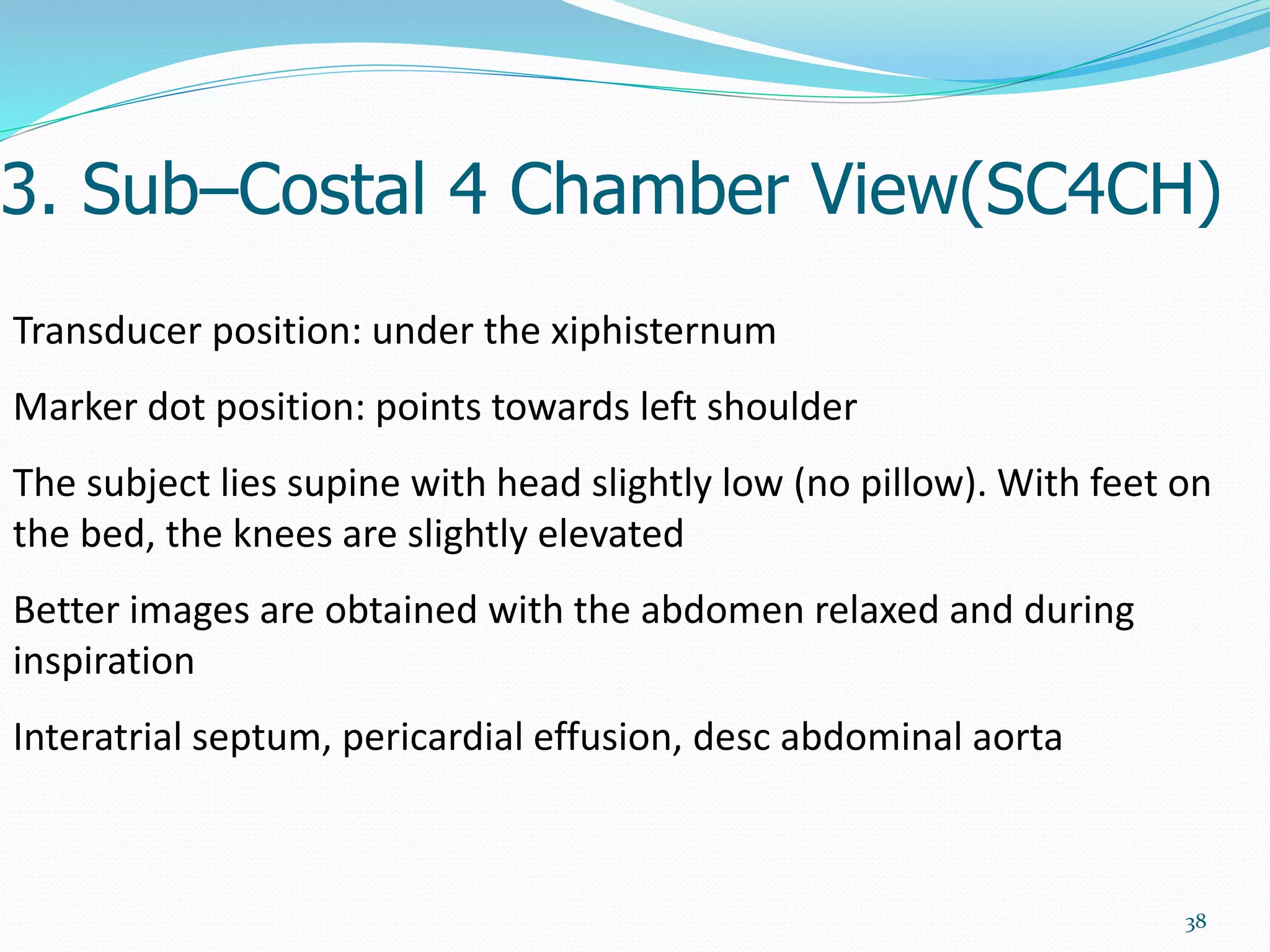 Basic echocardiography | PPTX