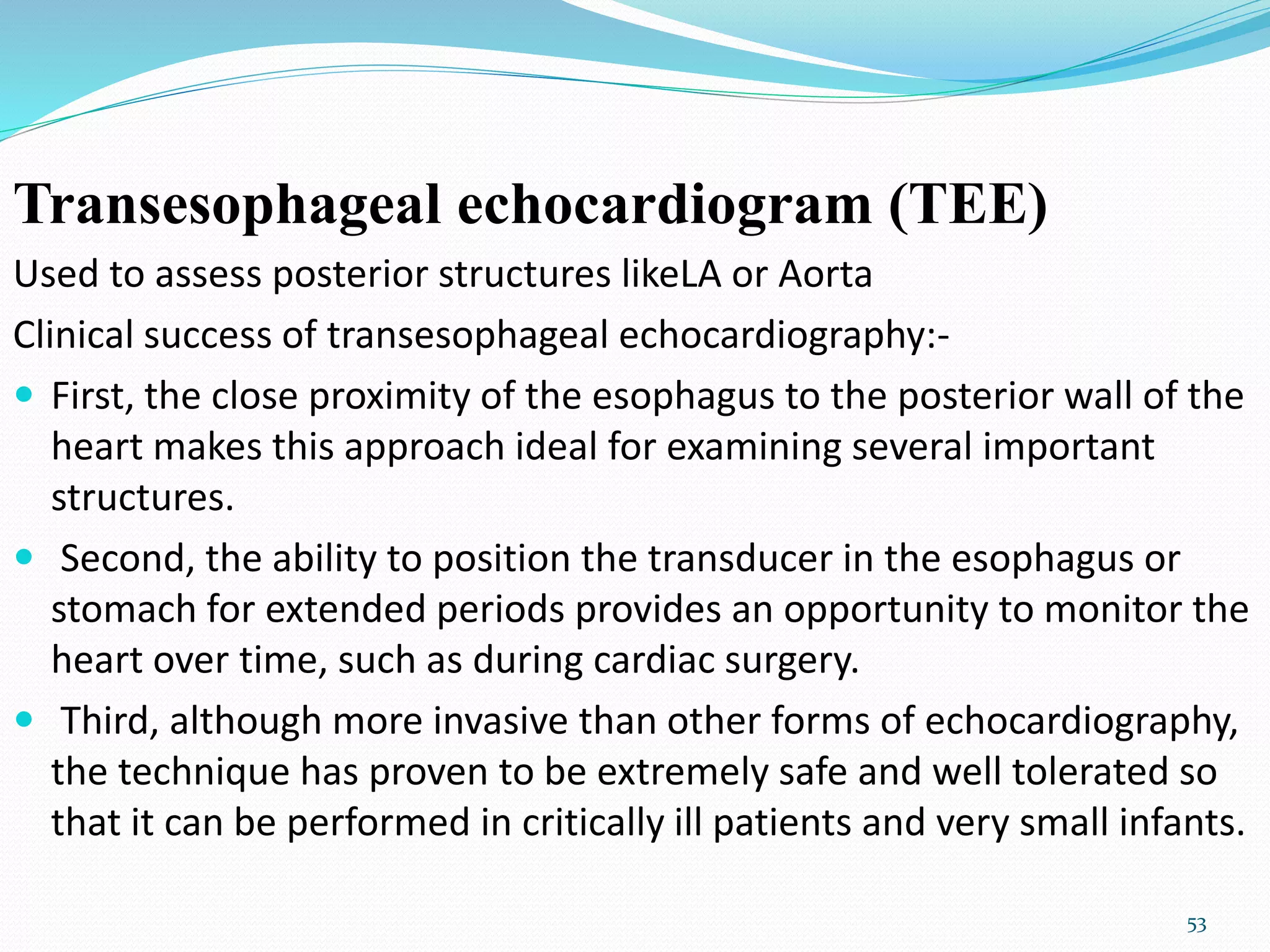 Basic echocardiography | PPTX