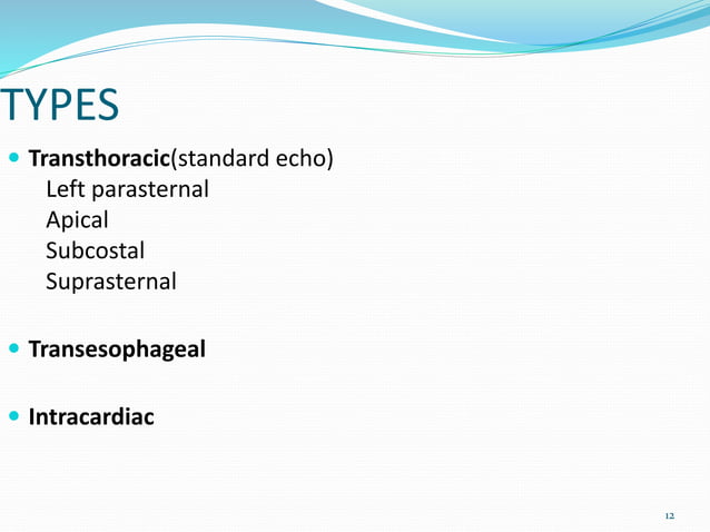 Basic echocardiography | PPTX